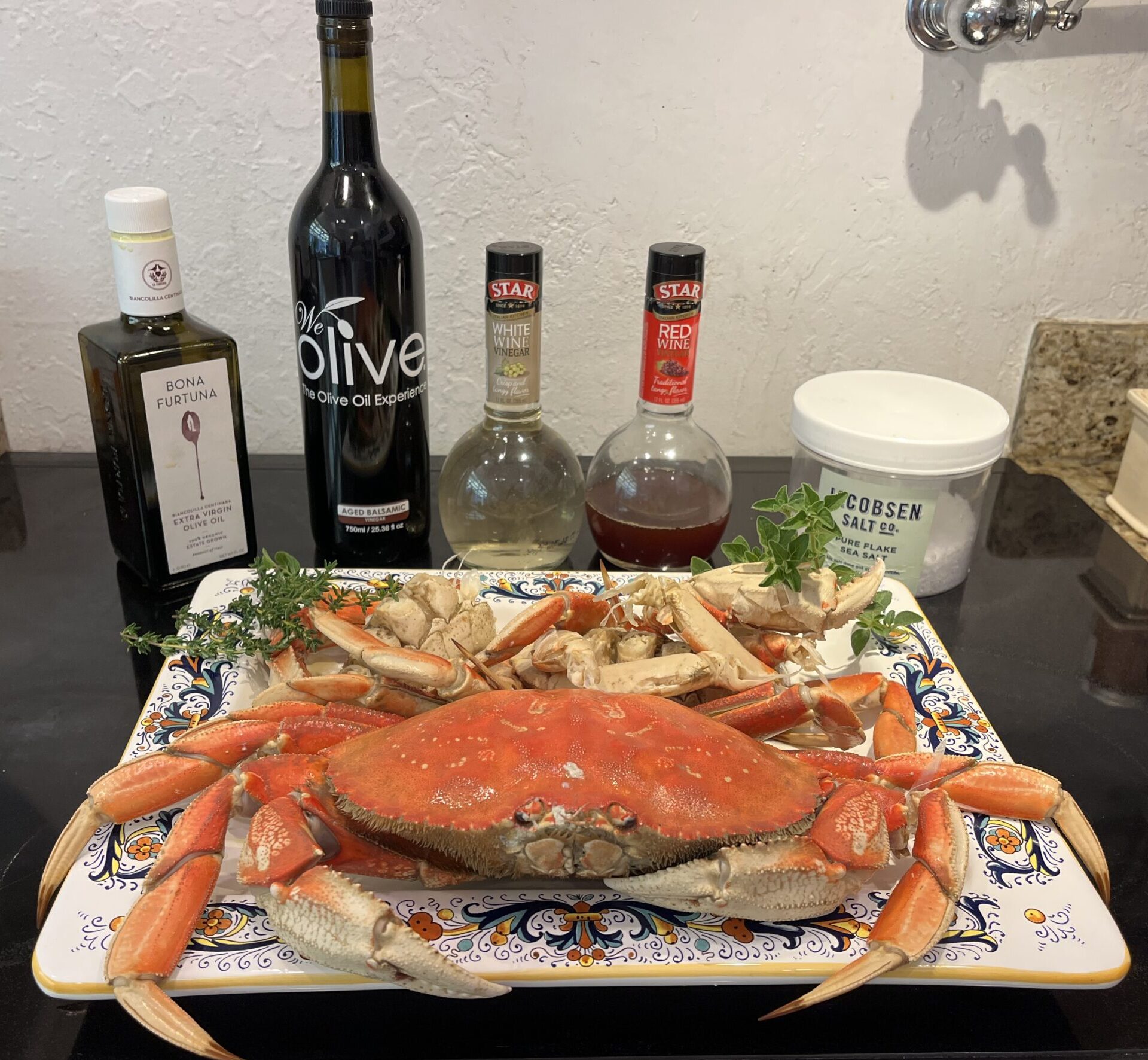 Marinated Cracked Crab – My Summer Solstice